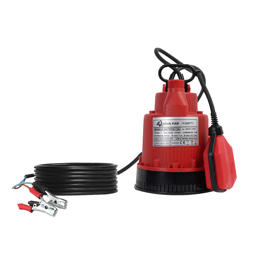 Motobomba Sumergible en Corriente Directa para Achique Batty - Hidrocomet Motobomba Sumergible en Corriente Directa para Achique Batty - Hidrocomet